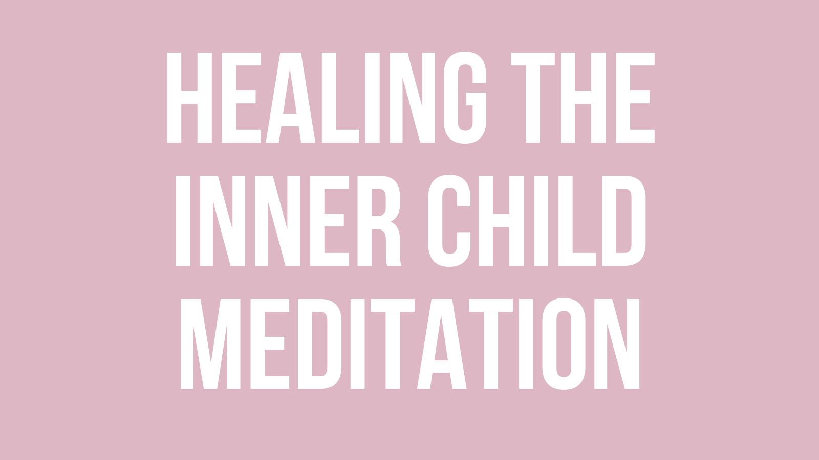 Inner Child Meditation - Yoga With Kassandra