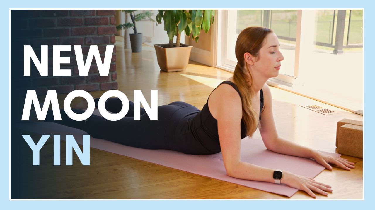 New Moon Yin Yoga - Dream & Set Your Intention - Yoga With Kassandra