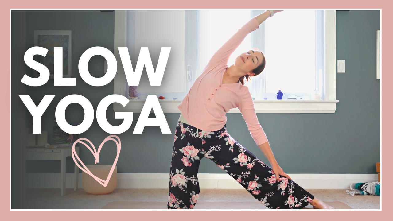 30 min Deep Stretch Yoga - SLOW & MELLOW - Yoga With Kassandra